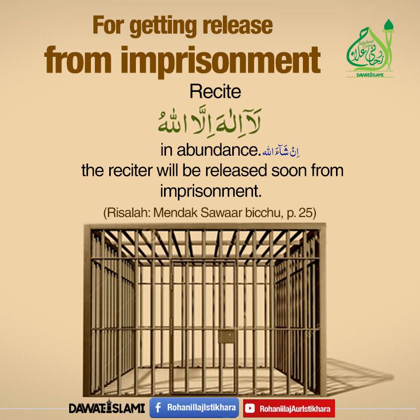 For Getting Release From Imprisonment