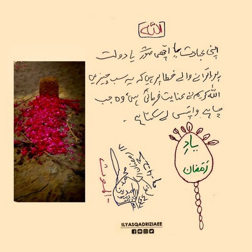 Apni Ibadat Ya Achi Surat Ya Daulat