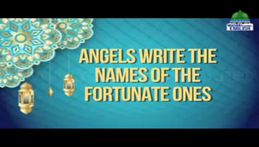 Angels Write The Names Of The Fortunate Ones