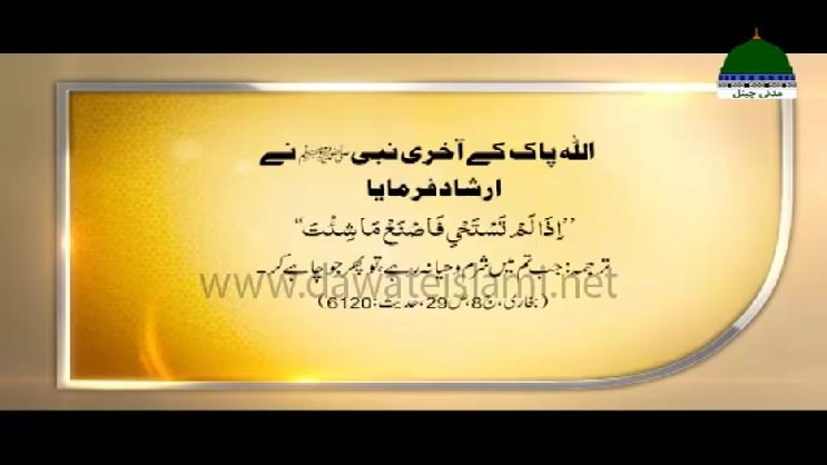 Jab Tum Main Sharam o Haya Na Rhay To Phir Jo Chahay Karo